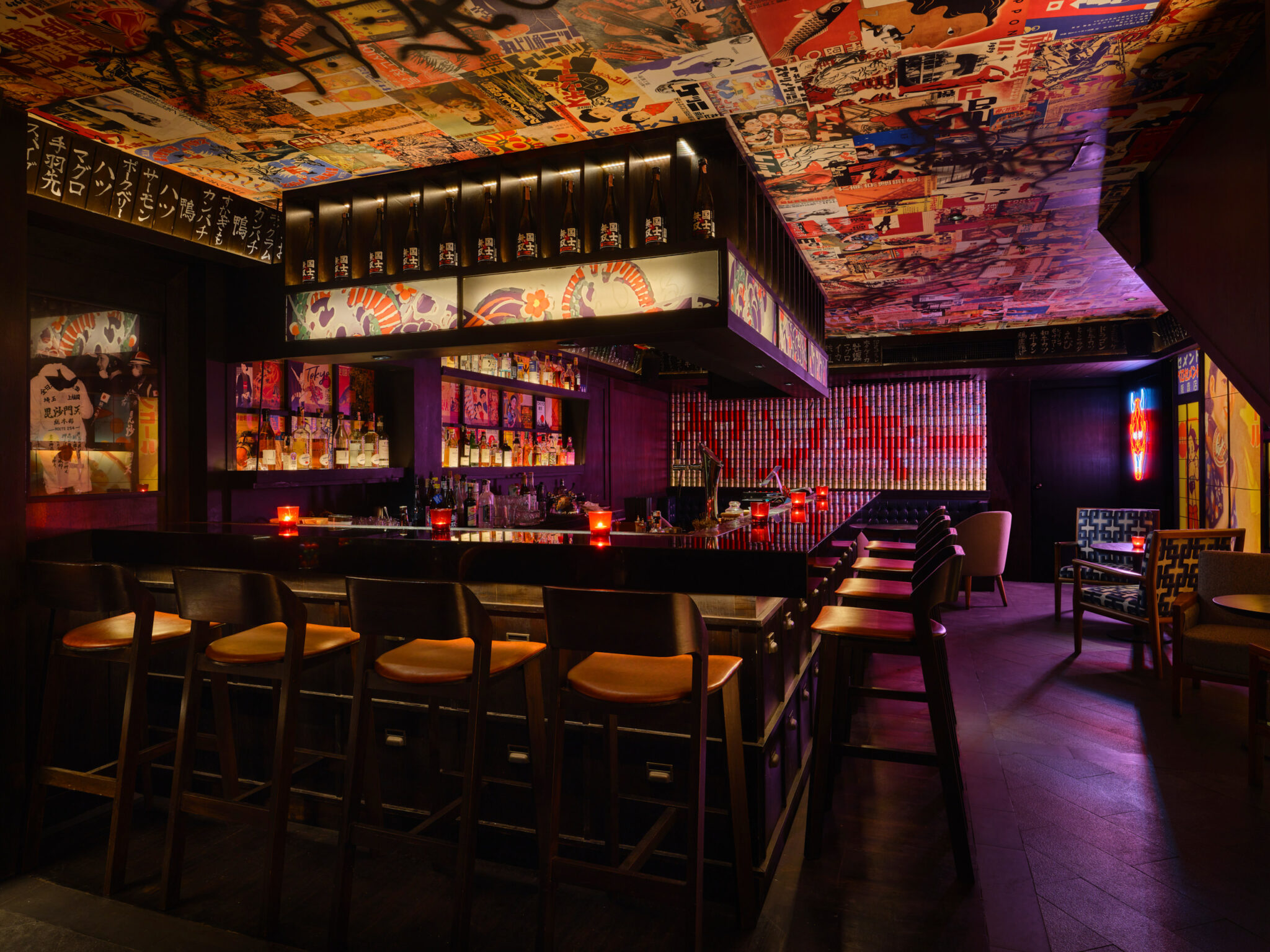 Interior Photography for Yankii Robatayaki & Bar Bangkok