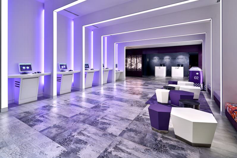 Architectural and Interior Photography for Yotel Orchard Hotel in Singapore